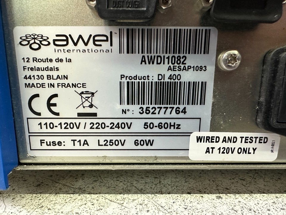 Awel DI 400 Automated Gravimetric Diluter | eBay