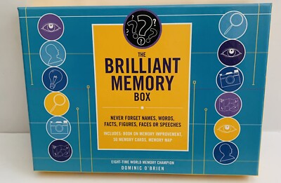 The Brilliant Memory Box includes Memory Improvement Book, Map ...