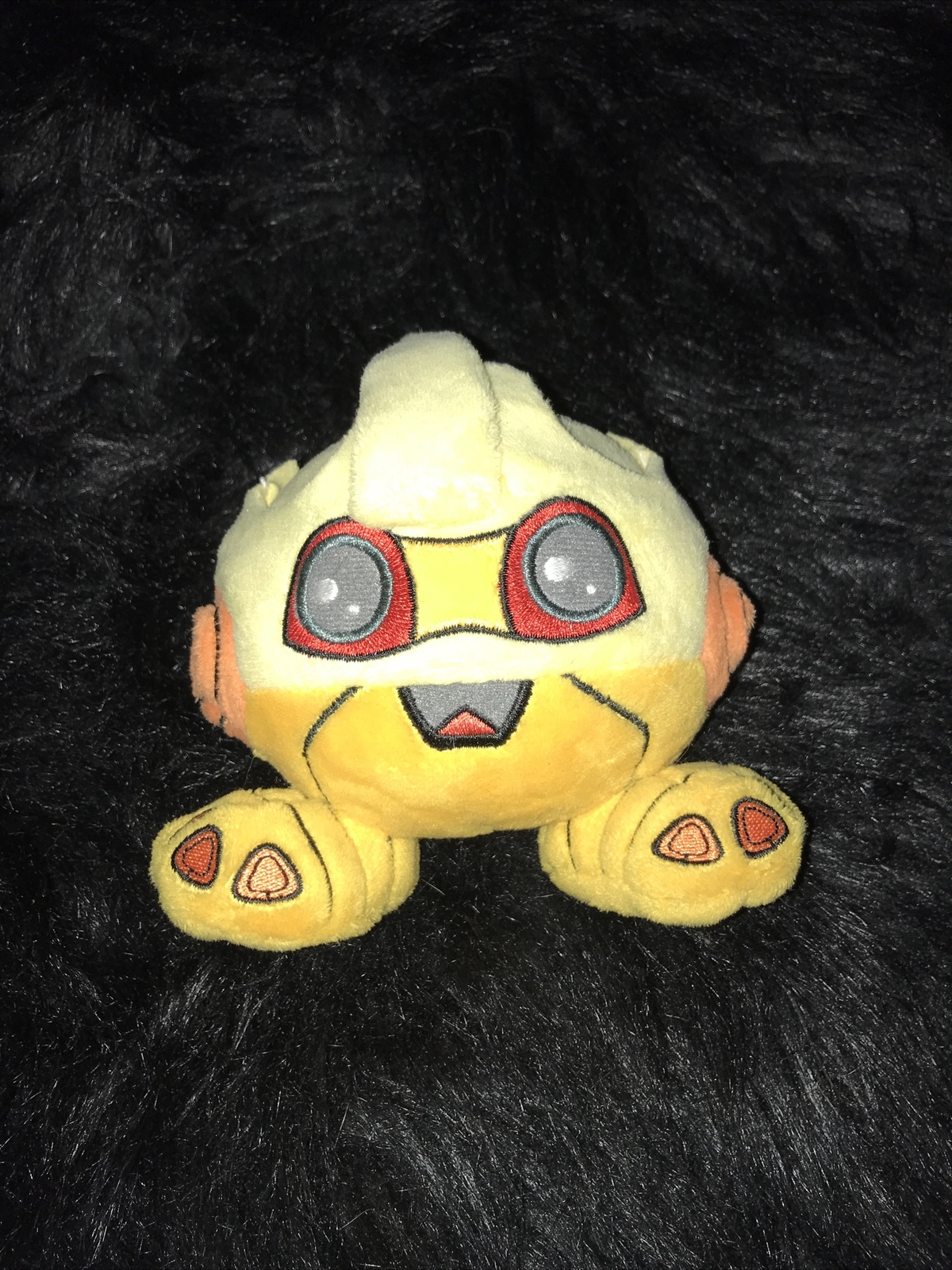 Neopets Robot Jubjub Plush Toy Yellow Orange Jakks Pacific 5” | eBay
