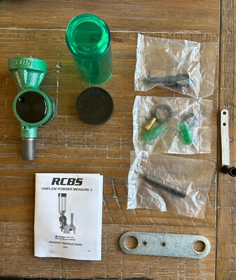 RCBS Uniflow Powder Measure III 0.1 Grain To 0.3 Grain Accuracy - 9016 ...