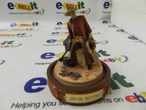 Rare John Wayne Miniature Figurine Hand Painted "Wrangler" | eBay
