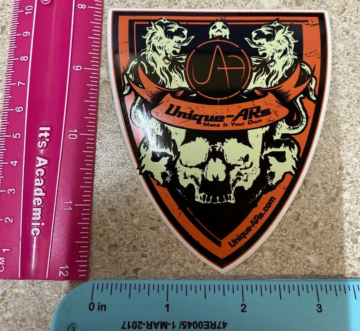 Unique ARs Sticker Dealer Promotion Item Vinyl Sticker Original OEM ...