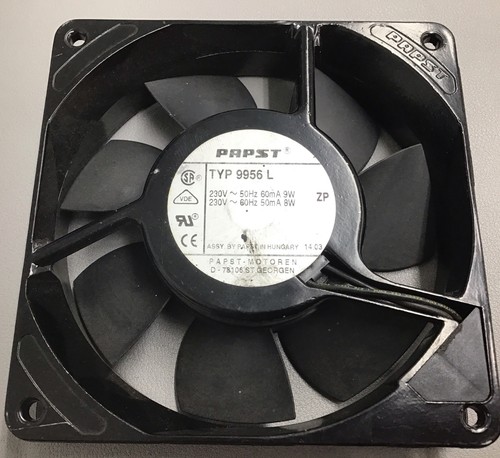 Lot Of 2 EBM Papst 230V Square Axial Fan 9956L (b547) | eBay