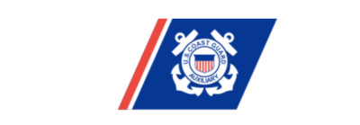 4" us coast guard uscg auxiliary stripe bumper sticker decal usa made ...