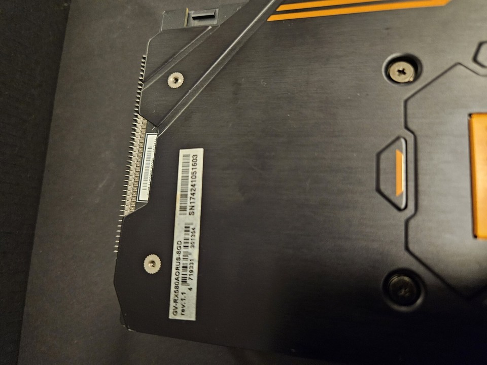 GIGABYTE Radeon Aorus RX 580 8GB GV-RX580AORUS-8GD WITH BOX | eBay