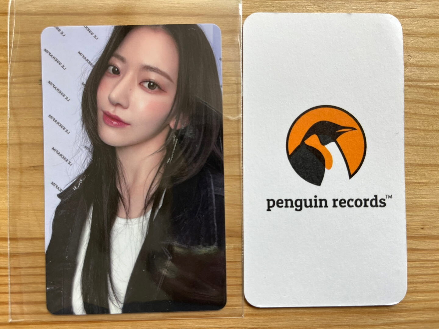 LE SSERAFIM 1st Studio Album UNFORGIVEN WEVERSE SHOP POB PHOTO CARD