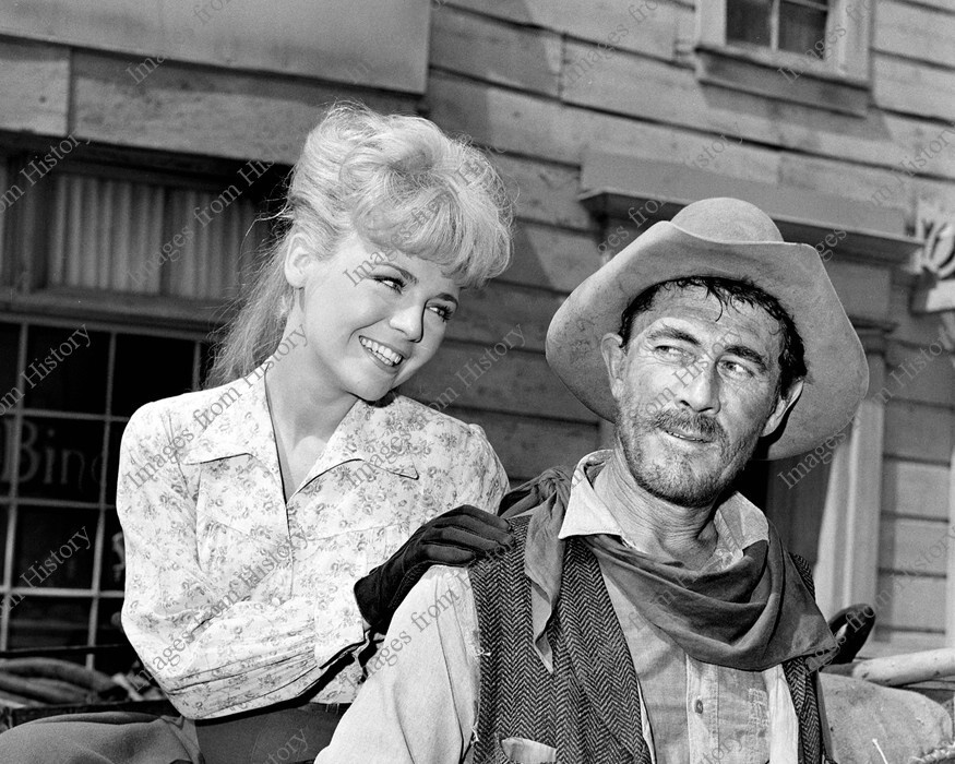8x10 Print Ken Curtis Linda Foster Portrait Gunsmoke 1964 Courtesy CBS ...