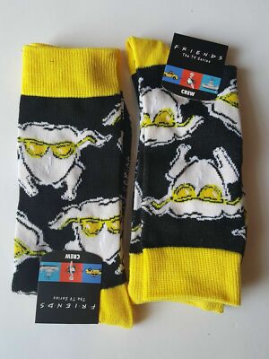 Loot Crate Friends Tv Show Crew Socks NBC Universal Bioworld 10-13 NEW ...