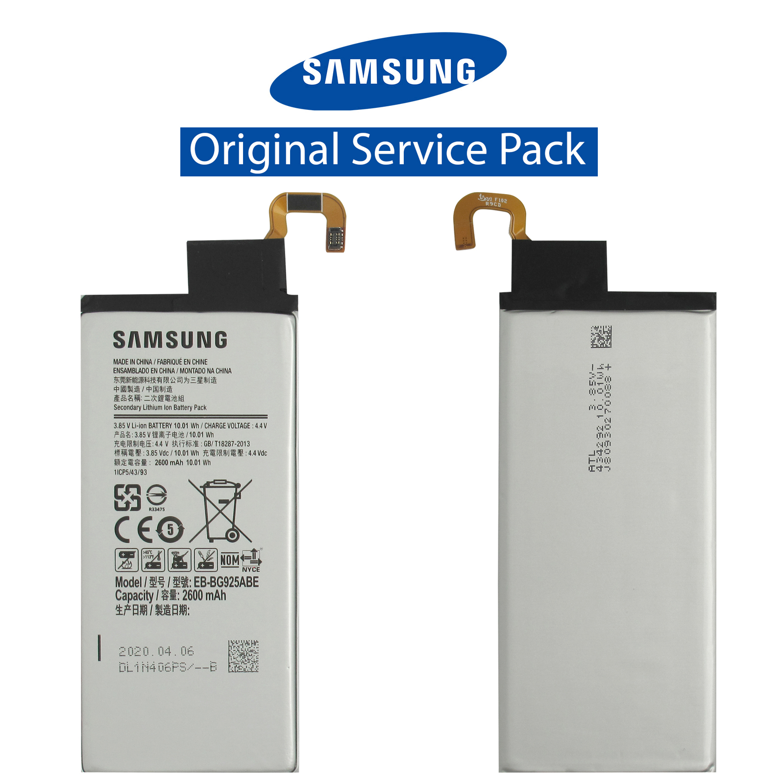 Original Samsung Galaxy S6 Edge G925F Akku Battery | eBay