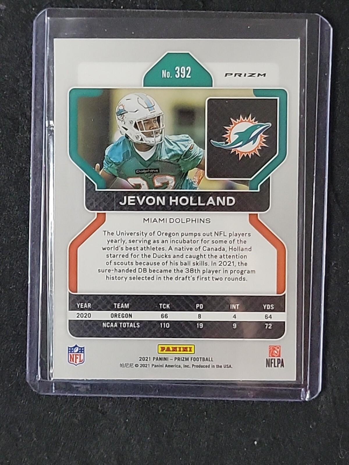 Jevon Holland 2021 Prizm Red Cracked Ice Prizm RC SP 🔥 Dolphins 🔥 | eBay