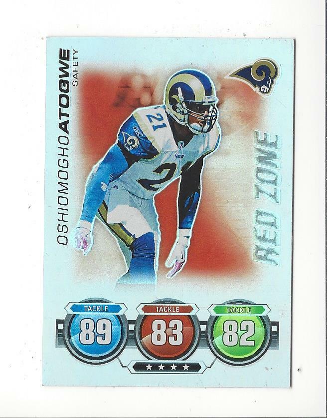 2010 Topps Attax Football Red Zone Insert Singles - You Choose | eBay