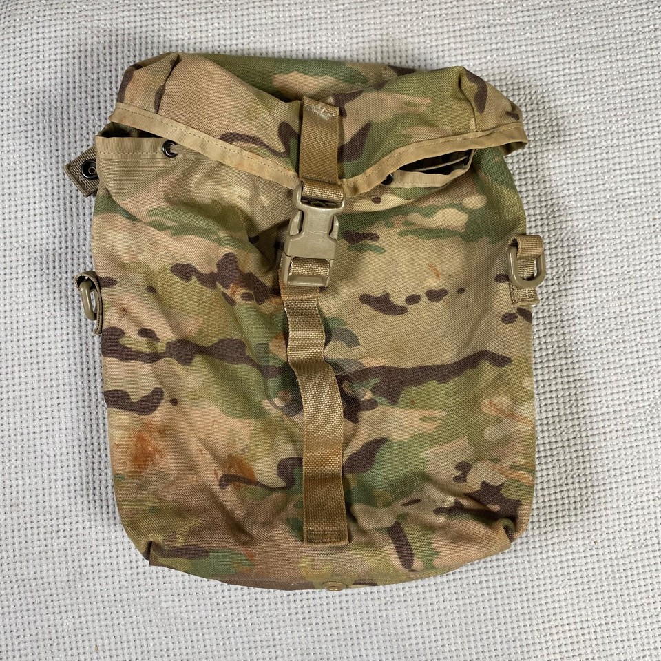 USGI OCP Multicam Sustainment Pouch Molle II GOOD USED - One (1) Pouch ...