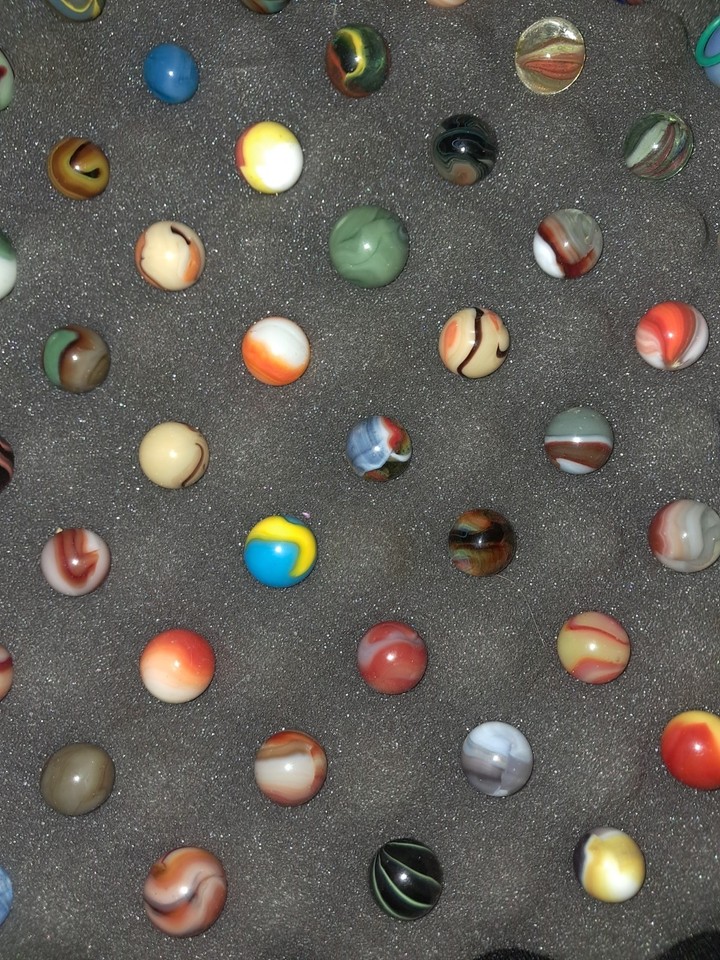 Vintage Marbles By, Akro,Peltier, Marble King, Jabo, To Name A Few. | eBay