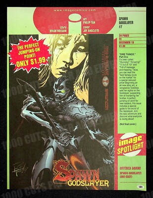 Spawn Godslayer Image Comics 2007 Trade Print Magazine Ad Poster ADVERT ...