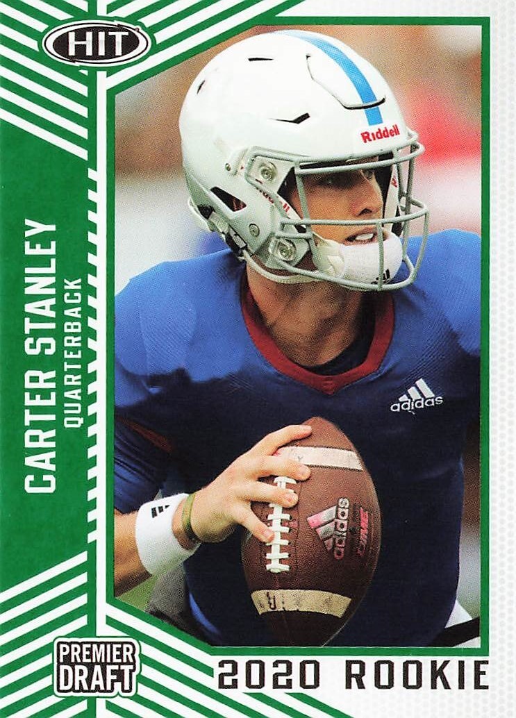 Carter Stanley Rookie Premier Draft 2020 Football Card #3 | eBay