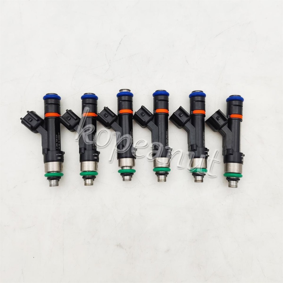 6x Fuel Injectors Fits For Jeep Liberty Dodge Dakota Mitsubishi 3.7L ...