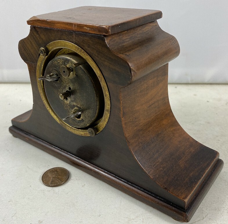 Antique 1900's Wood Desk Alarm Clock Ansonia Alarm Repeating | eBay