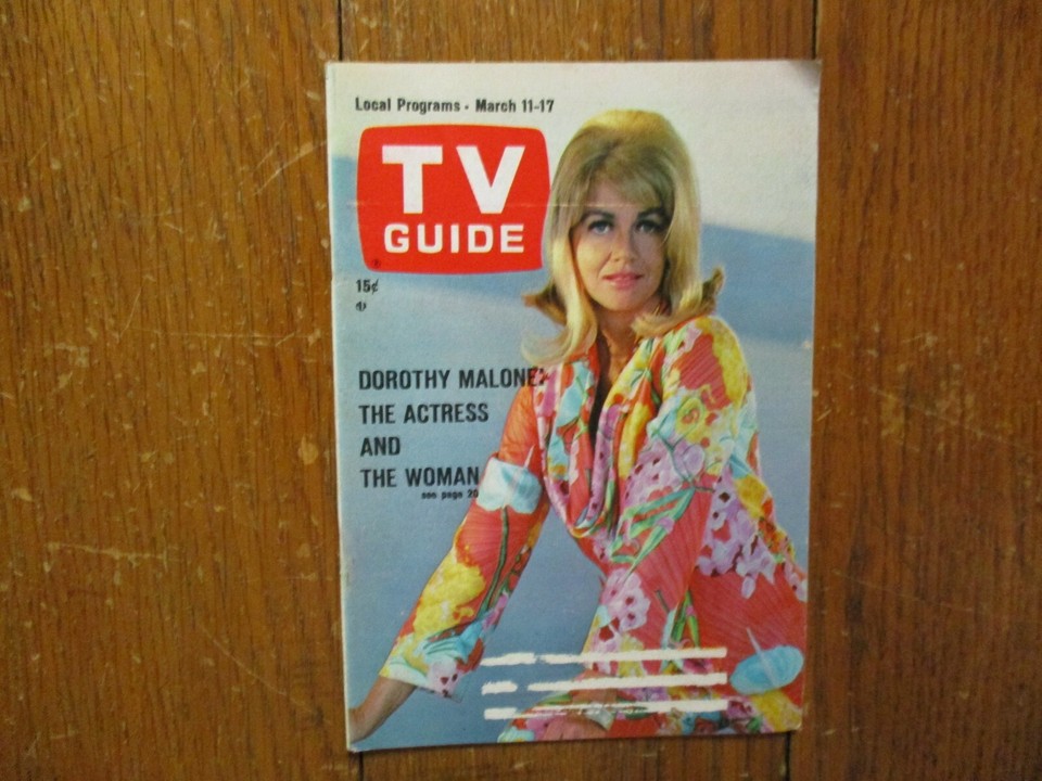 1967 TV Guide(NOEL HARRISON/DOROTHY MALONE/DANIEL BOONE/JANE FONDA ...