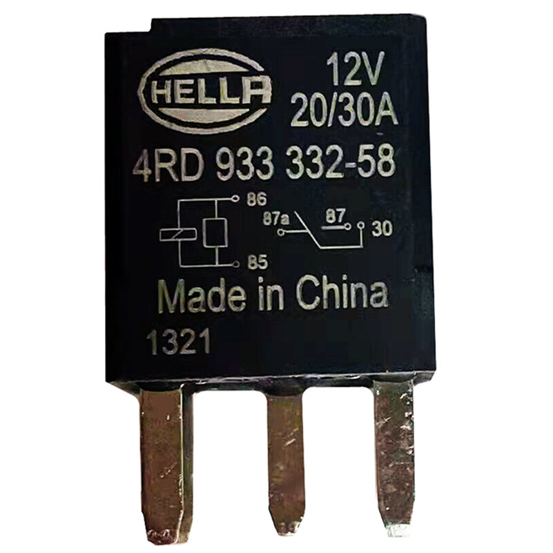 1PC HELLA 4RD933332-58 12VDC 20/30A Power Relay 5Pins | eBay