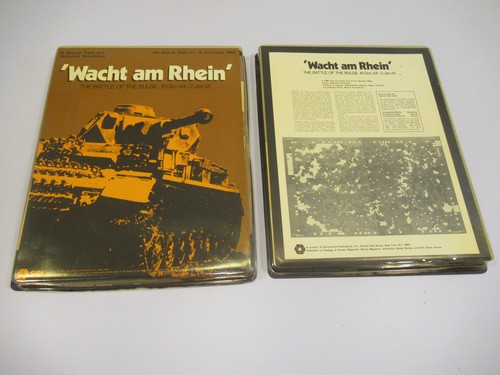 Wacht am Rhein Board Game by SPI (1977) – UNPUNCHED Tokens - Mint or NM ...