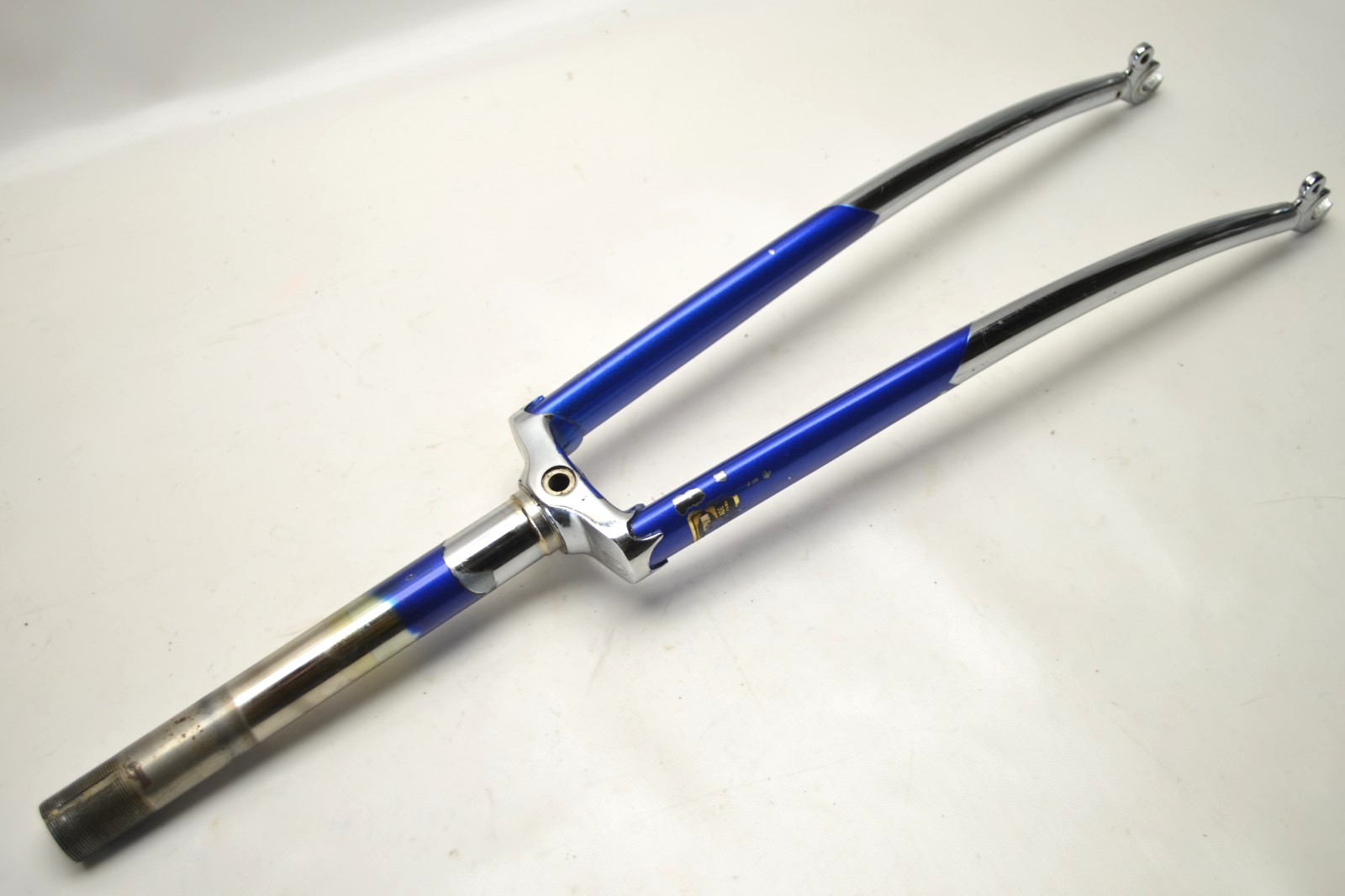 TANGE 3J CHAMPION RACE BICYCLE 27" WHEEL 1" THREADED CR-MO FORK 205 MM ...