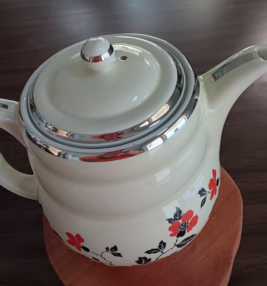 Vintage HALL's Superior Quality China - Large Art Deco 'Red Poppy ...