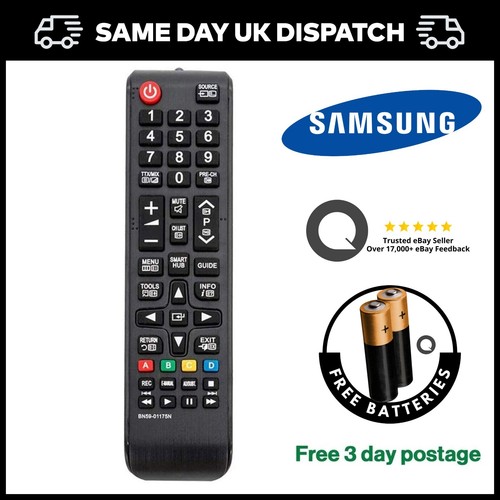 SAMSUNG TV REMOTE CONTROL UNIVERSAL BN59-01175N REPLACEMENT SMART TV ...