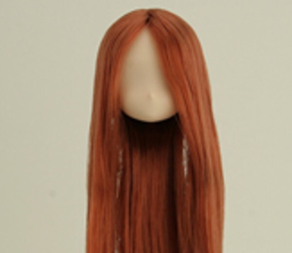 Obitsu 21-01 flocked head (no mouth mold) whitey head base 21HD-F01W ...