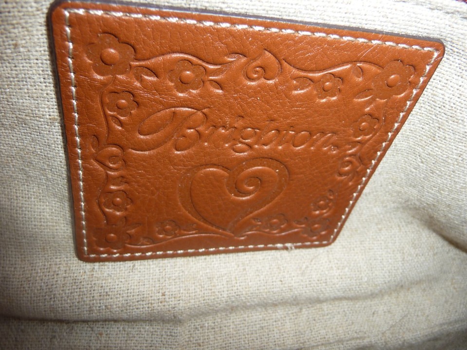 BRIGHTON Pretty Tough Hampton Natural and Wheat Raffia Straw Tote- MINT ...