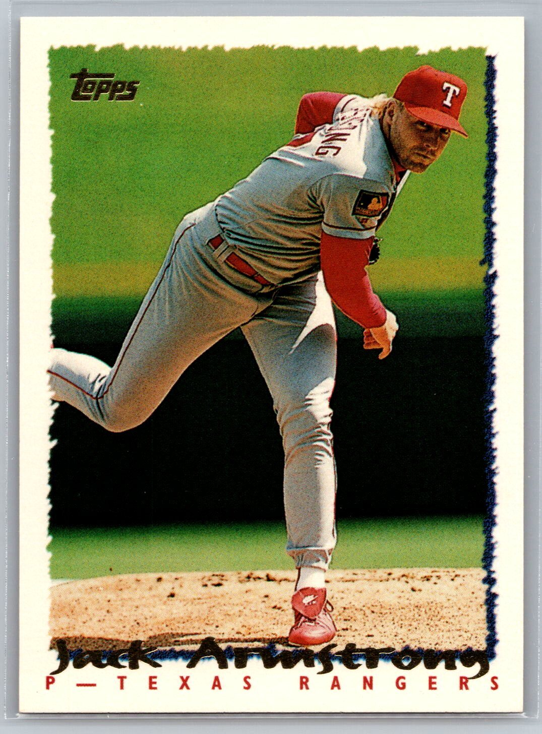1995 Topps Baseball #222 Jack Armstrong Texas Rangers | eBay