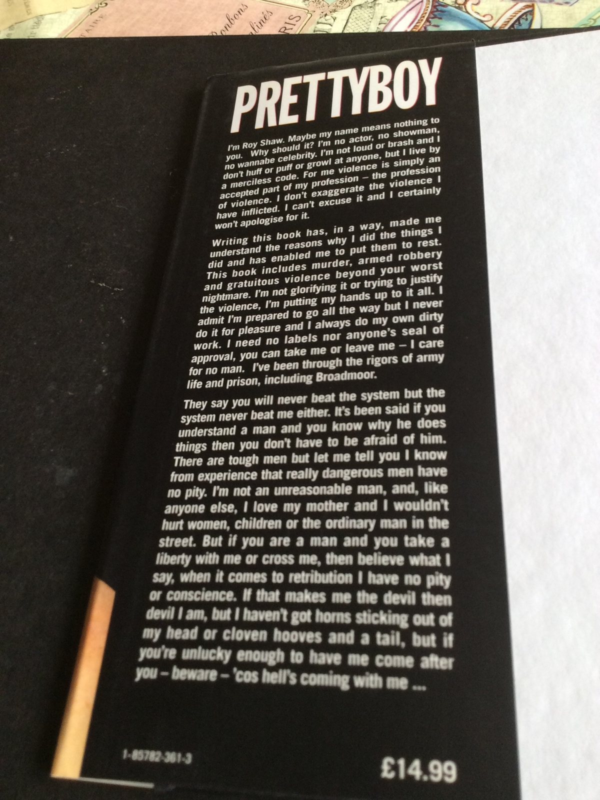 Pretty+Boy+by+Roy+Shaw+%28Hardcover%2C+1999%29 for sale online | eBay