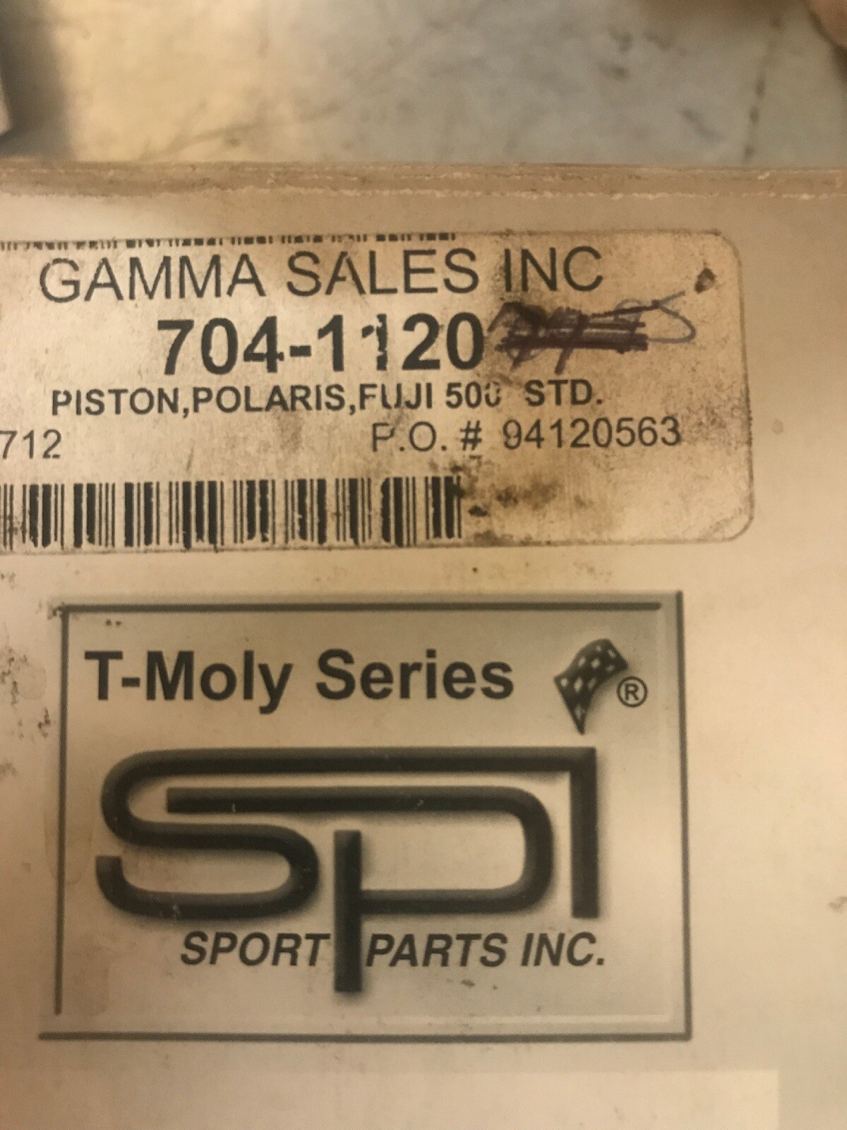 NOS POLARIS SNOWMOBILE FUJI 500 STD SPI PISTON KIT | eBay