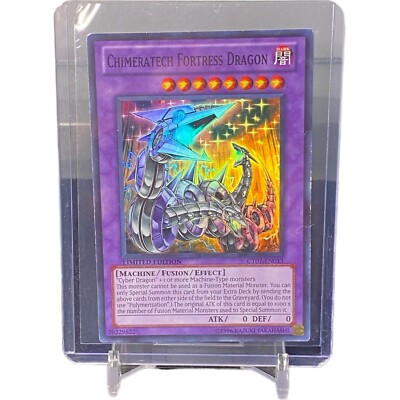 Chimeratech Fortress Dragon Super Rare LIMITED Yu-Gi-Oh! Card CT07 ...