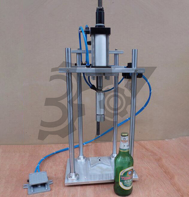 one Pneumatic Beer Bottle Capping Machine Crown Capper | eBay