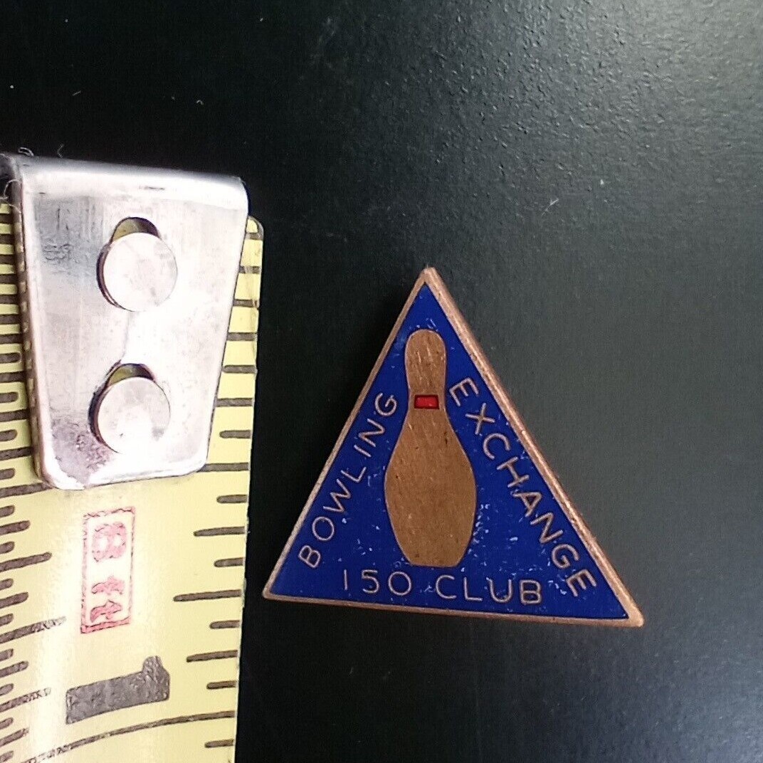 Bowling Exchange Pin 150 Club Award K5 Clasp Closure L Vintage | eBay