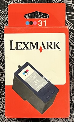 Lexmark #31 Color Ink Cartridges GENUINE NEW Sealed Box 18C0031 | eBay