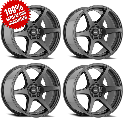 Konig TM88514456 Set of 4 18x8 5x114.3 45mm 73.1mm Tandem Gloss ...