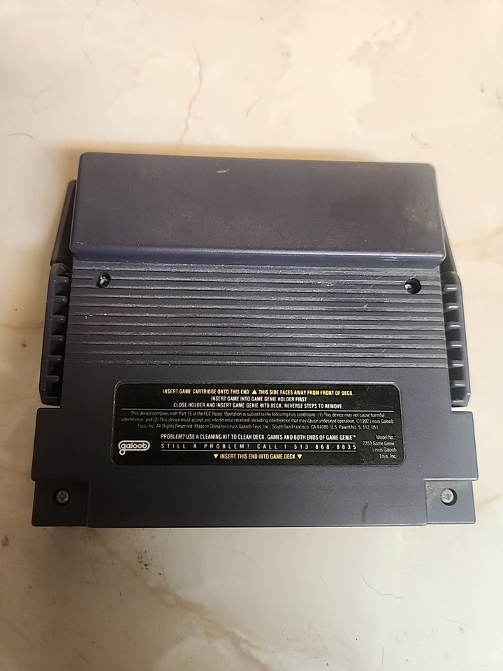 Game Genie SNES Cart | eBay