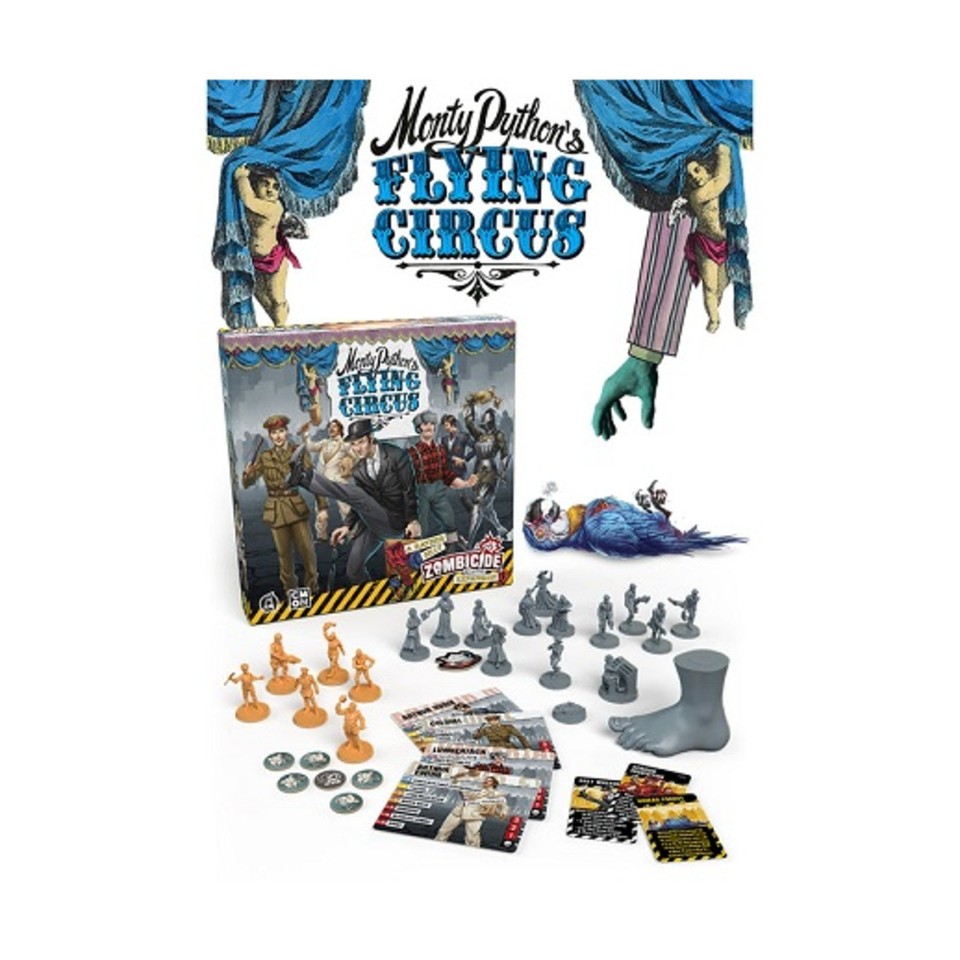 CMON Zombicide Monty Python's Flying Circus w/Gumby Pack SW (New) | eBay