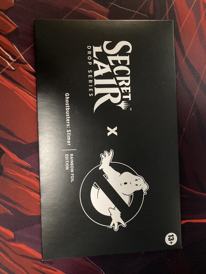 Magic MTG Secret Lair Secret Lair x Ghostbusters: Slimer FOIL | eBay