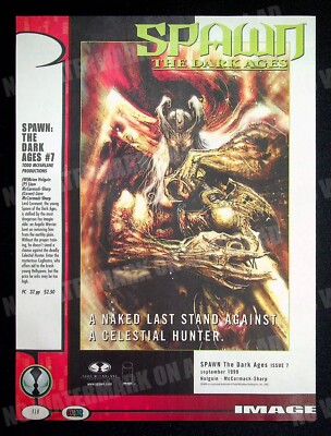 Spawn the Dark Ages Image Comics 1999 Trade Print Magazine Ad Poster ...