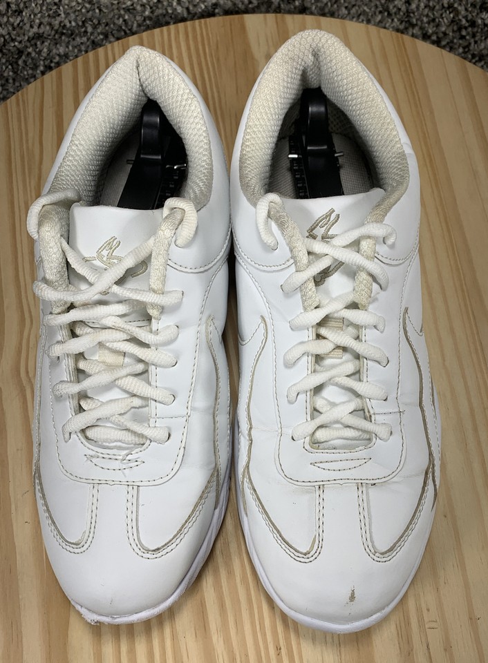 Cheer Dance Shoes Girls White Size 7.5 No Limit Cheerleading Athletic ...