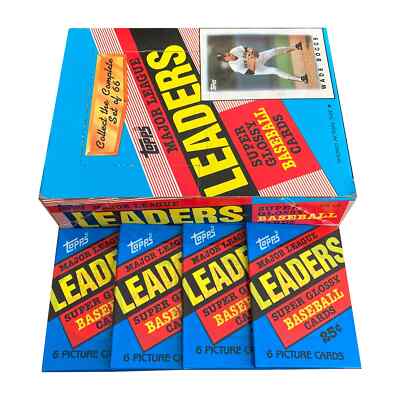 1986 Topps Major League Leaders Mini Baseball Cards - Individual Cards ...