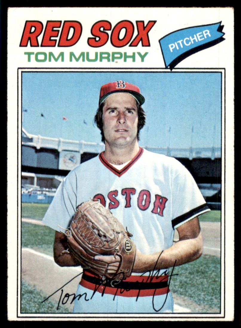 1977 Topps Tom Murphy Boston Red Sox #396 | eBay