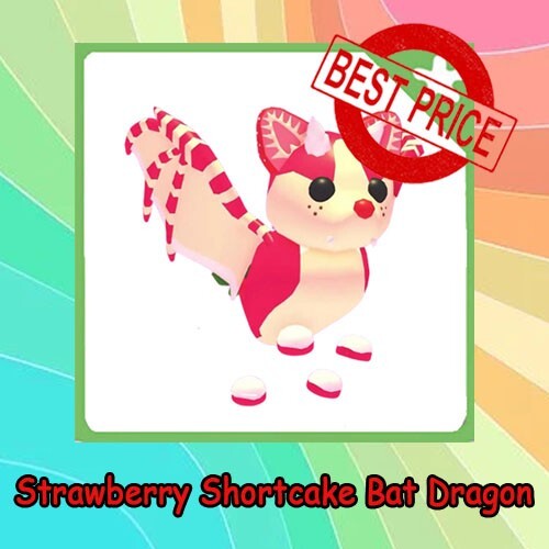 Strawberry Shortcake Bat Dragon - Adopt Your Pet from Me - The Fast ...