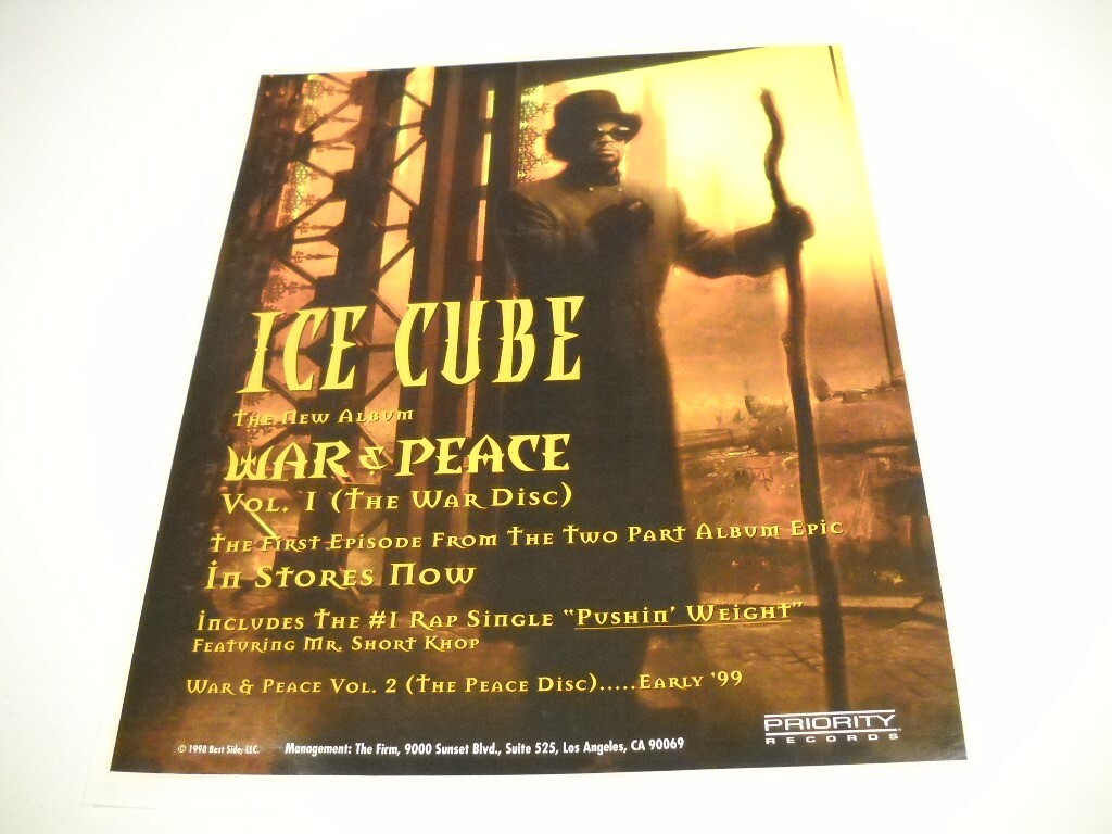 War And Peace Ice Cube