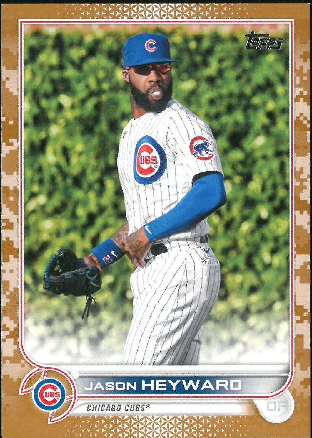 2022 Topps Series 1 - Jason Heyward #323 Memorial Day Camo /25 for sale ...
