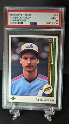 1989 Upper Deck #25 Randy Johnson Star Rookie PSA 9 *Free Shipping* HOF ...