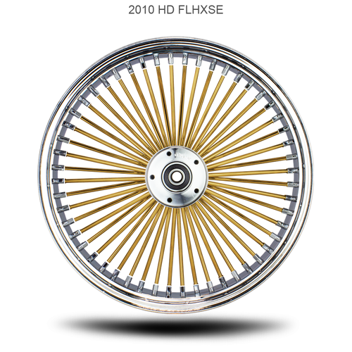 STREE GLIDE HARLEY 21X3.50 2008-2023 FLHXS W/ ROTORS BLACK WALL SHINKO ...