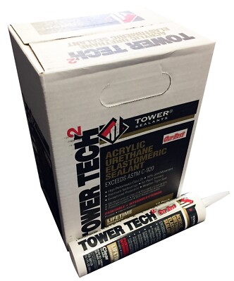 Tower Tech 2 TS-00130 10.1 fl-Ounce Acrylic Urethane Sealant - Case of ...
